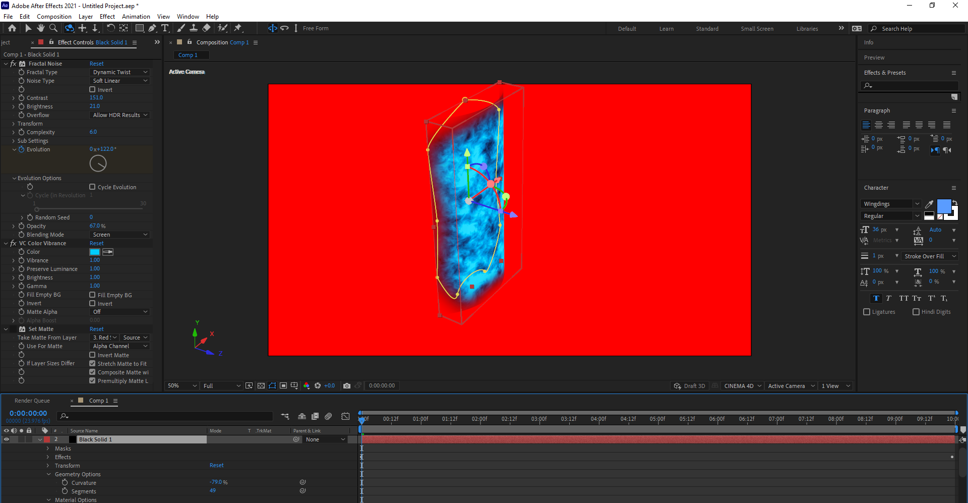 Blending mode disappears in 3D layer when using Ci... - Adobe Community ...