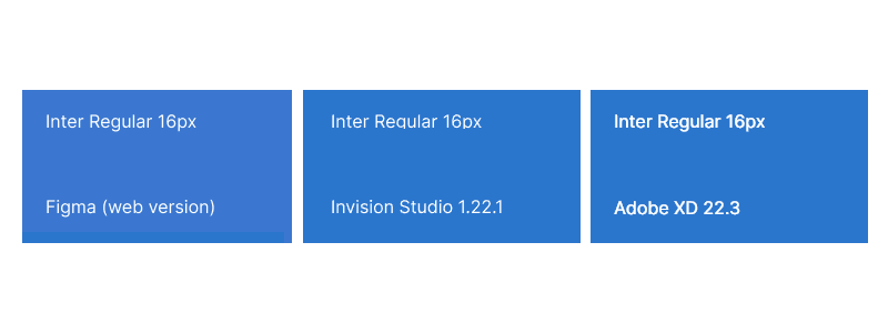 Poor rendering of fonts compared to other design t... - Adobe Support Community - 10611089