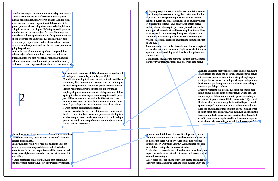 Linking text boxes - Adobe Product Community - 11954755
