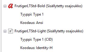 Solved: Open type fonts gets listed as Type 1 font - Adobe Product ...