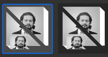 Slash across thumbnail - Adobe Community - 11956785