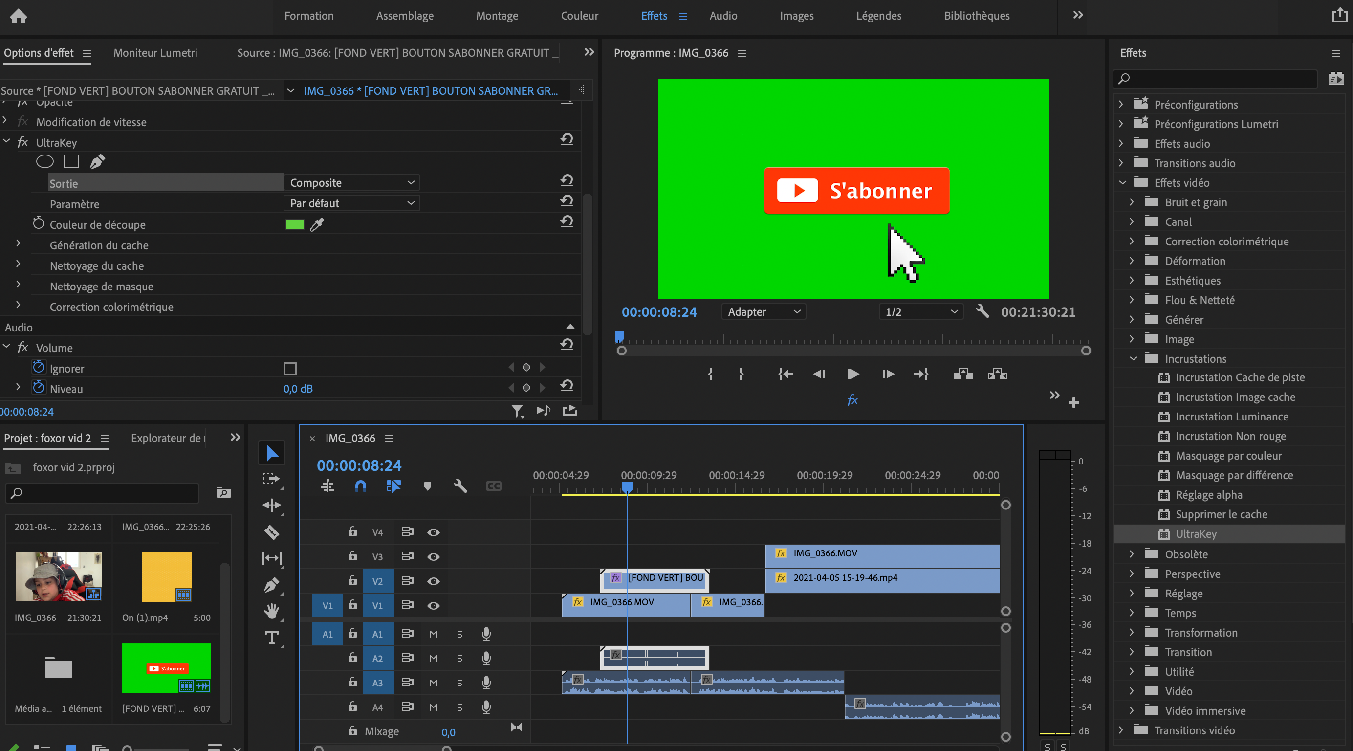 UltraKey effet - Adobe Community - 11957875