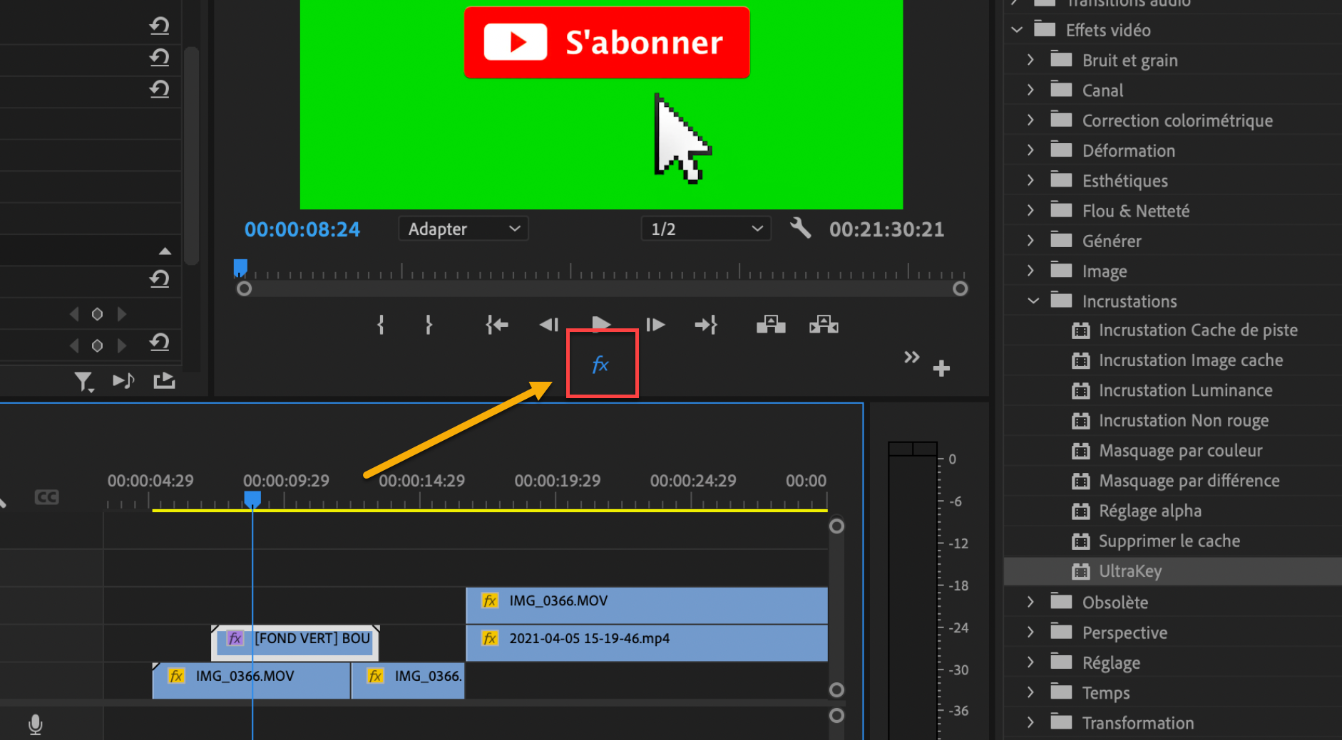 UltraKey effet - Adobe Community - 11957875