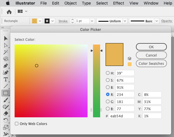 Re: Different RVB and hex codes in InDesign compar... - Adobe Community ...