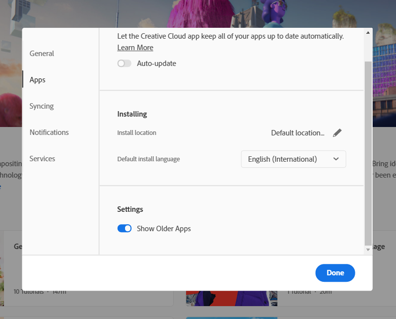 Cannot install older versions of adobe apps? Help! - Adobe Product ...