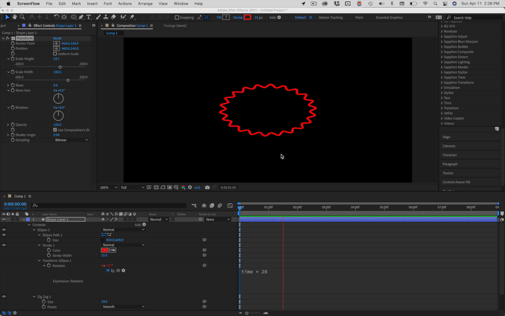 Solved: Animating wavey circle path - Adobe Community - 11961245