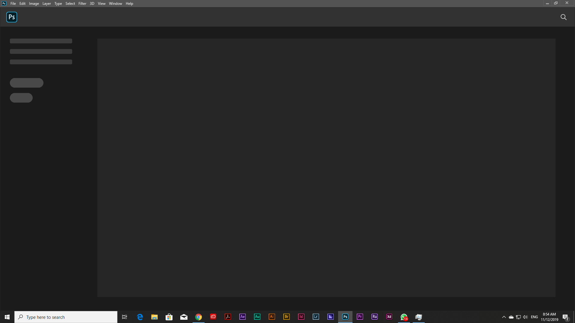 error loading in home of adobe 2020 - Adobe Community - 10732162