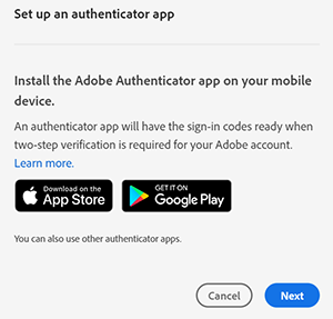 Solved: setting up 2-factor authentication - Adobe Product Community ...