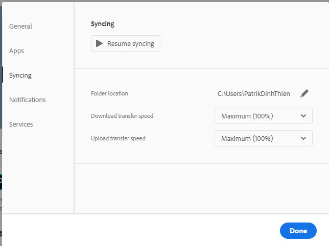 How can I disable sync in work office computer - Adobe Community - 10732504