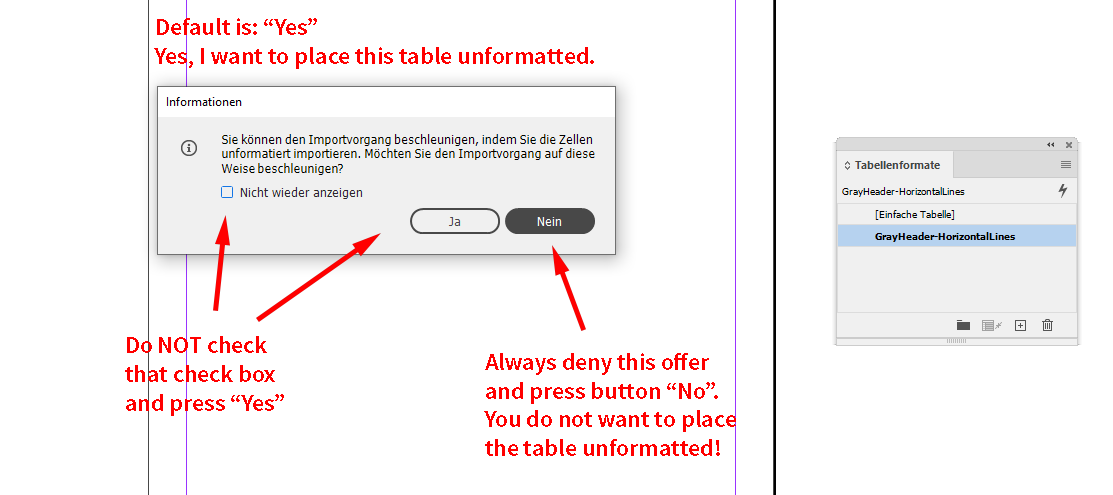 Importing excel into Indesign - Adobe Product Community - 11934841