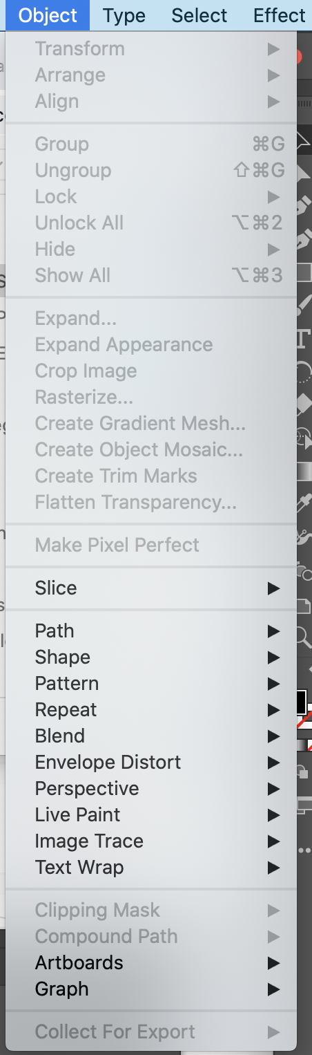 Object > Compound Path Doesn't Exist (Illustrator ... - Adobe Community - 11976193