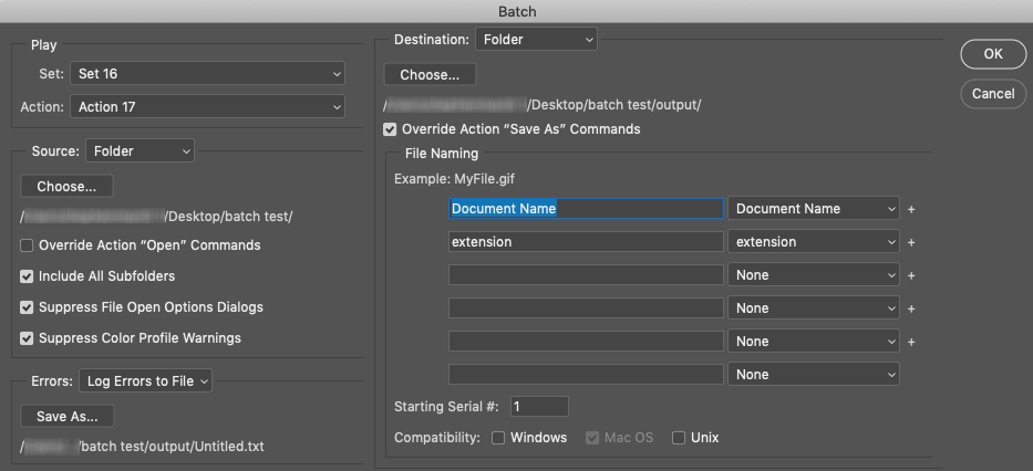 Solved: PS. Batch save images with mutiple meta into the t... - Adobe ...