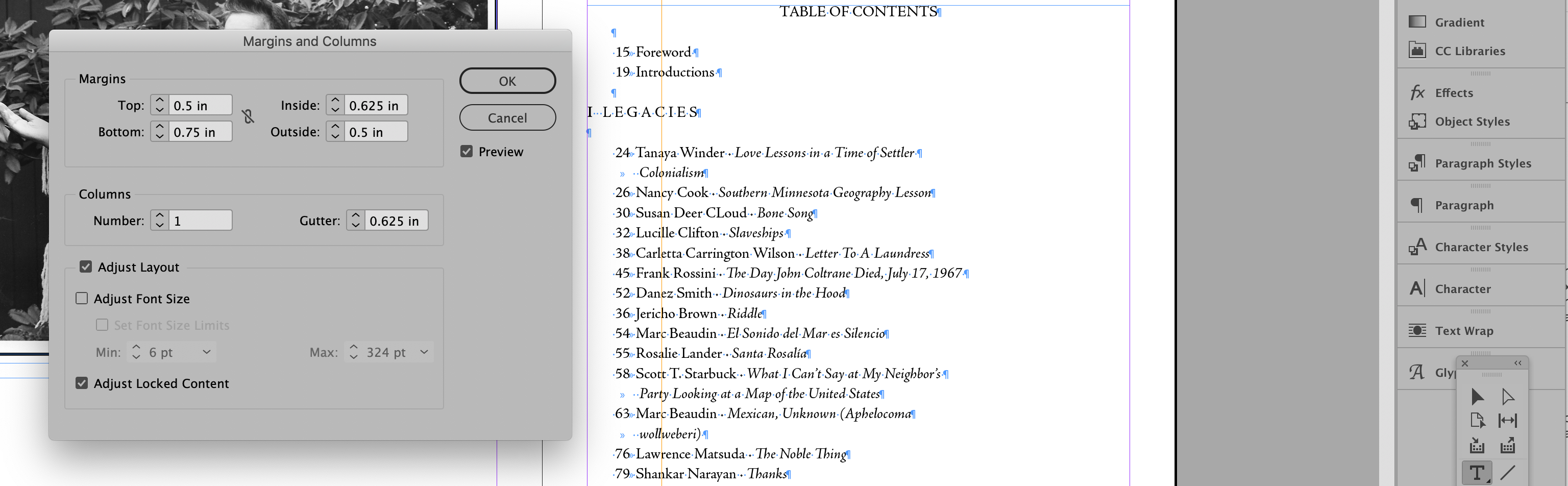 Margins in InDesign - Adobe Product Community - 10734774