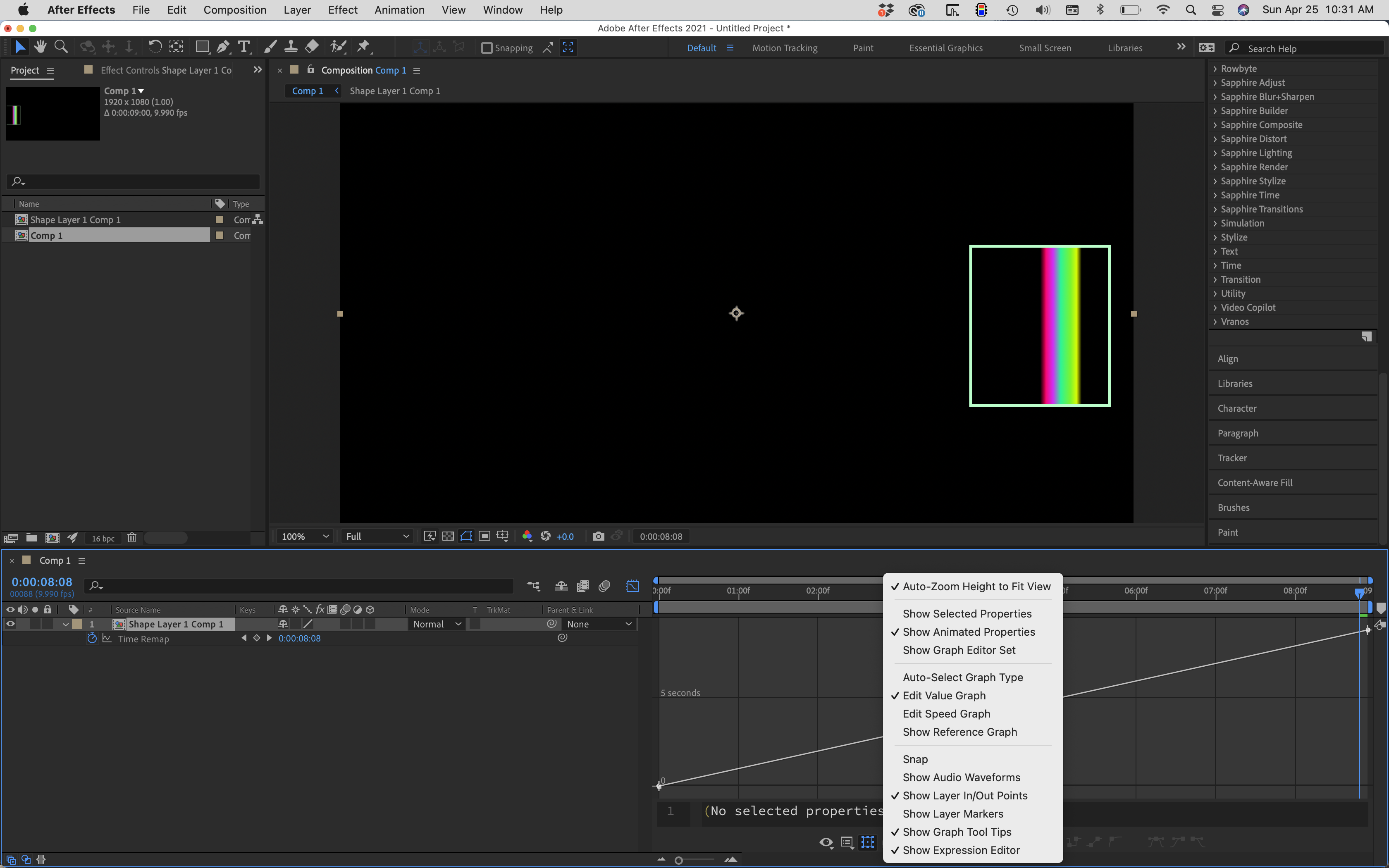 Solved: Time remap graph is a straight line - Adobe Community - 11992690