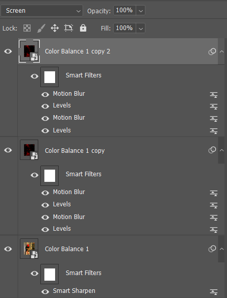 Exporting a gif with multiple smart filter layers - Adobe Product ...
