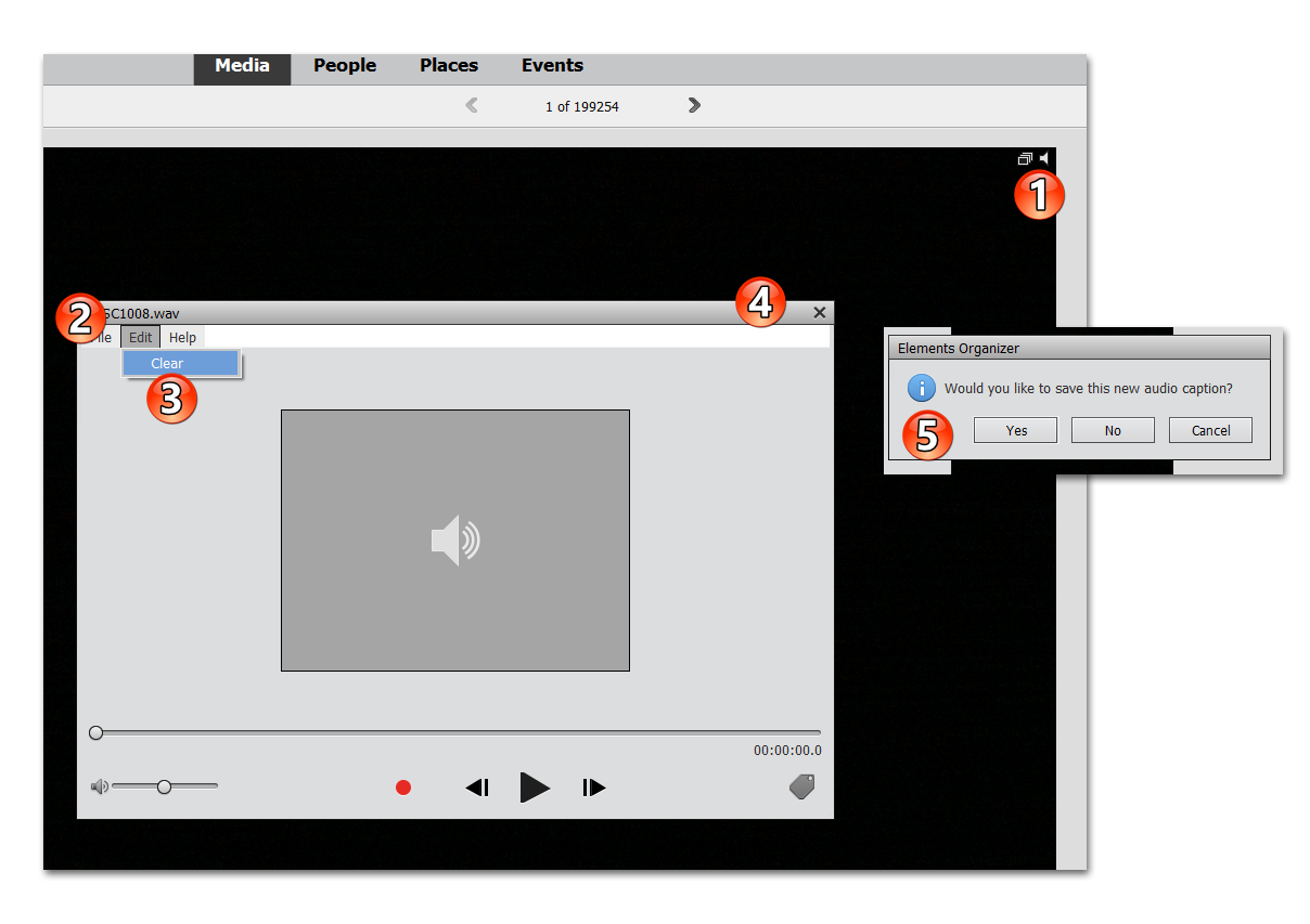 Re: How to get rid of Audio Caption Icon from Phot... - Adobe Product ...