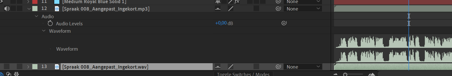 Audio not audible in preview After Effects. Only a... - Adobe Product ...