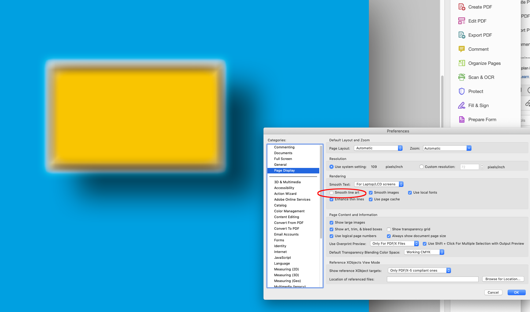 Solved: Text frame box showing in pdf - Adobe Product Community - 12000685