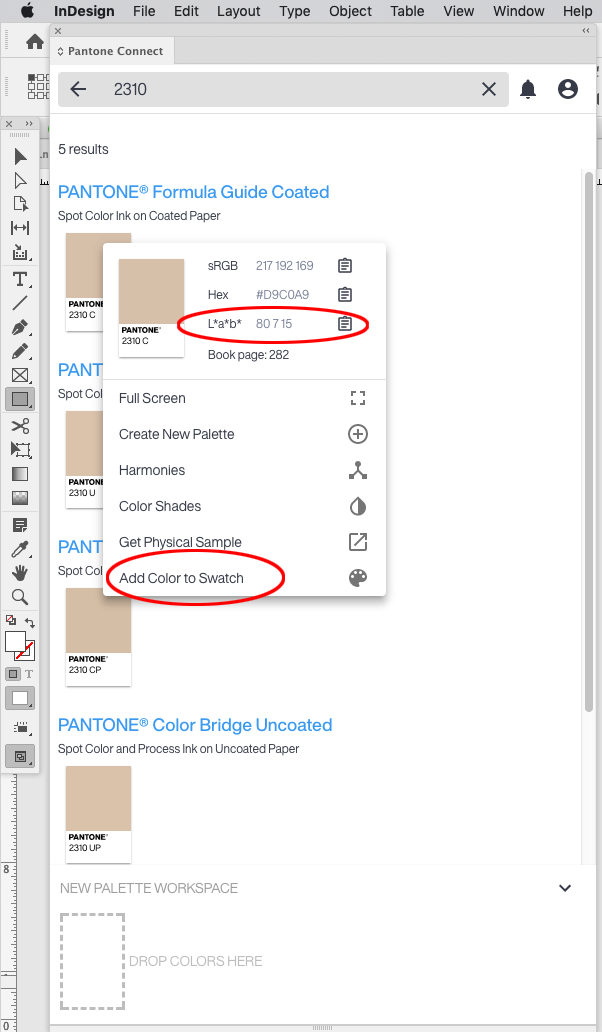 Solved: Missing pantone color Indesign CC 2021 - Adobe Product ...