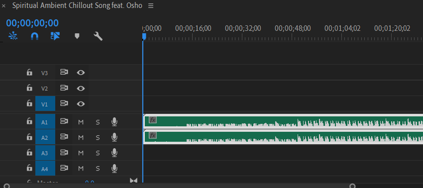 Solved How To Set To Display Audio Waveform In One Track Adobe