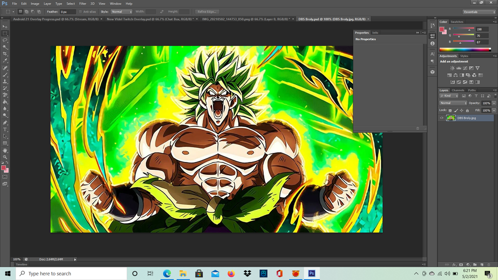 Photoshop Properties - Adobe Community - 12010120