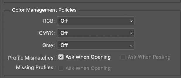 Color settings issue - Adobe Community - 12009997