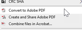 Right click "combine files in acrobat" not working - Adobe Product ...