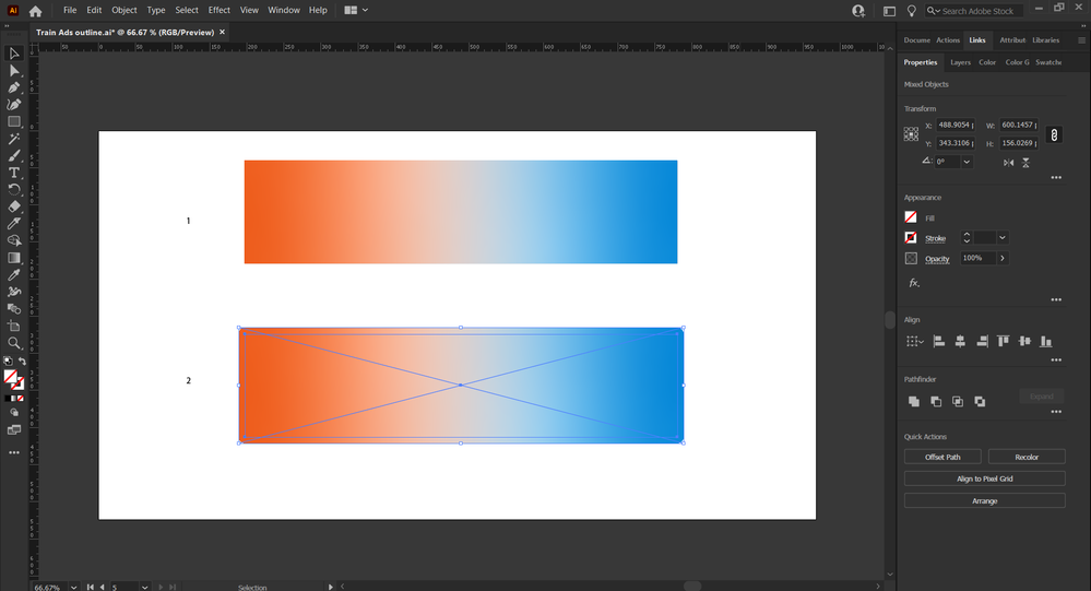 Freeform Gradient points disappear - Adobe Product Community - 12013529