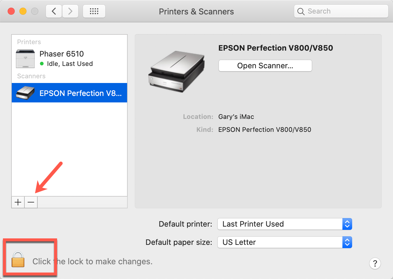 Solved: How to remove scanners from list? - Adobe Product Community ...