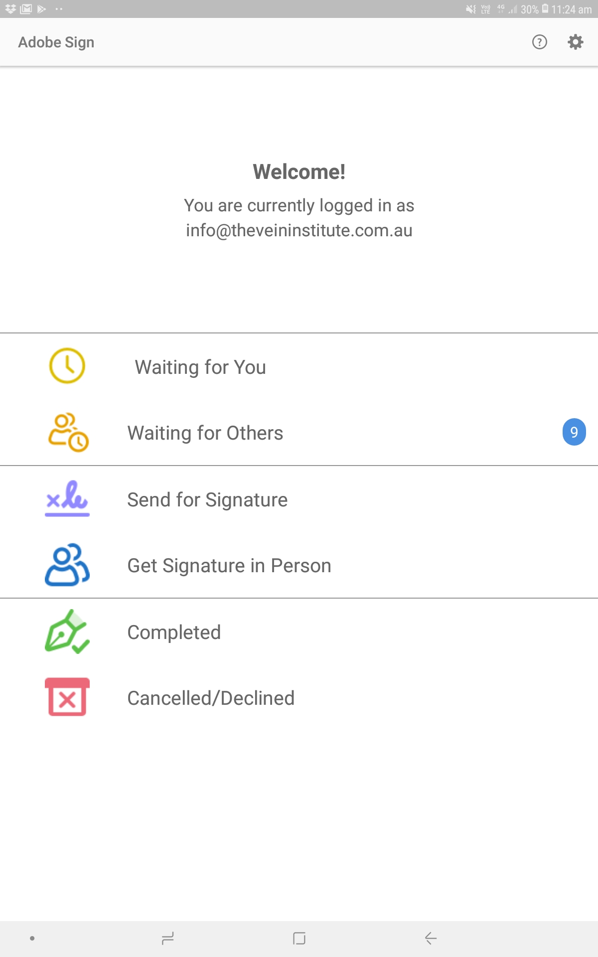 Solved: Adobe Sign Mobile App opens the browser dashboard - Adobe ...