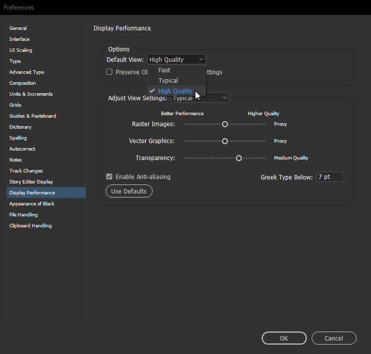 Image Display Performance - Keeping the preference... - Adobe Community ...