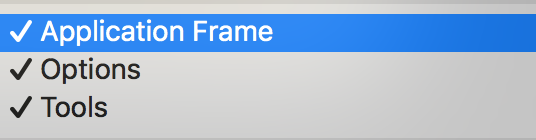 Application toolbar hidden - Adobe Support Community - 10741594