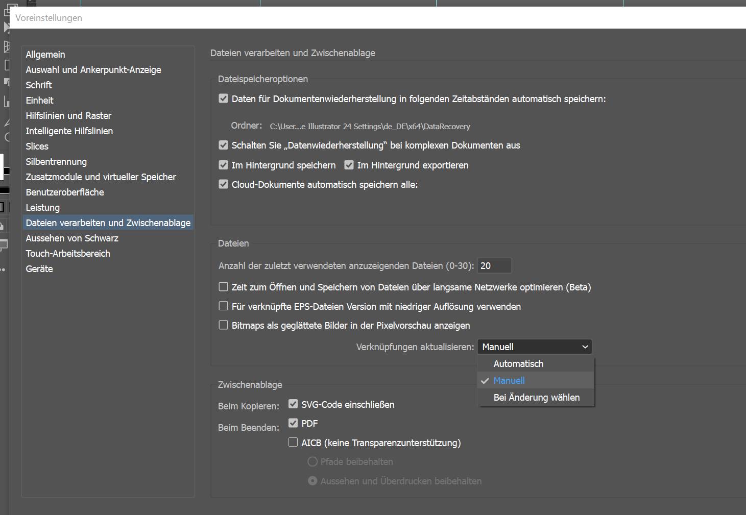 Solved Can I Prevent Illustrator From Automatically Check Adobe