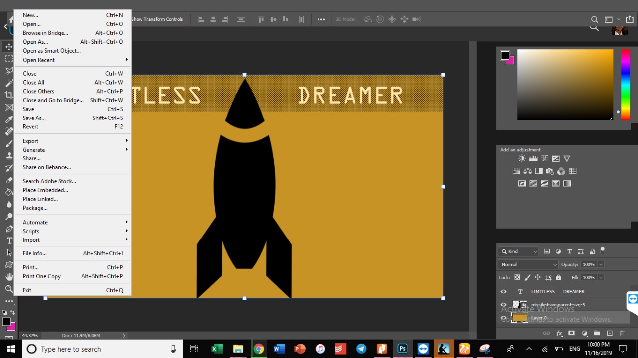 Menu Bar not appearing after update - Adobe Community - 10743357