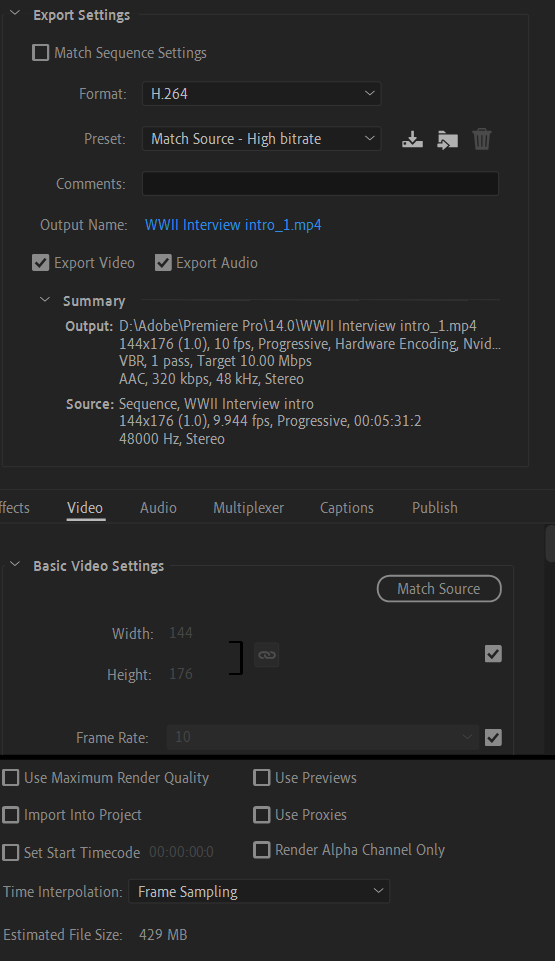 Solved Inserting Causes The Video Quality To Drop Adobe Community 12061590 