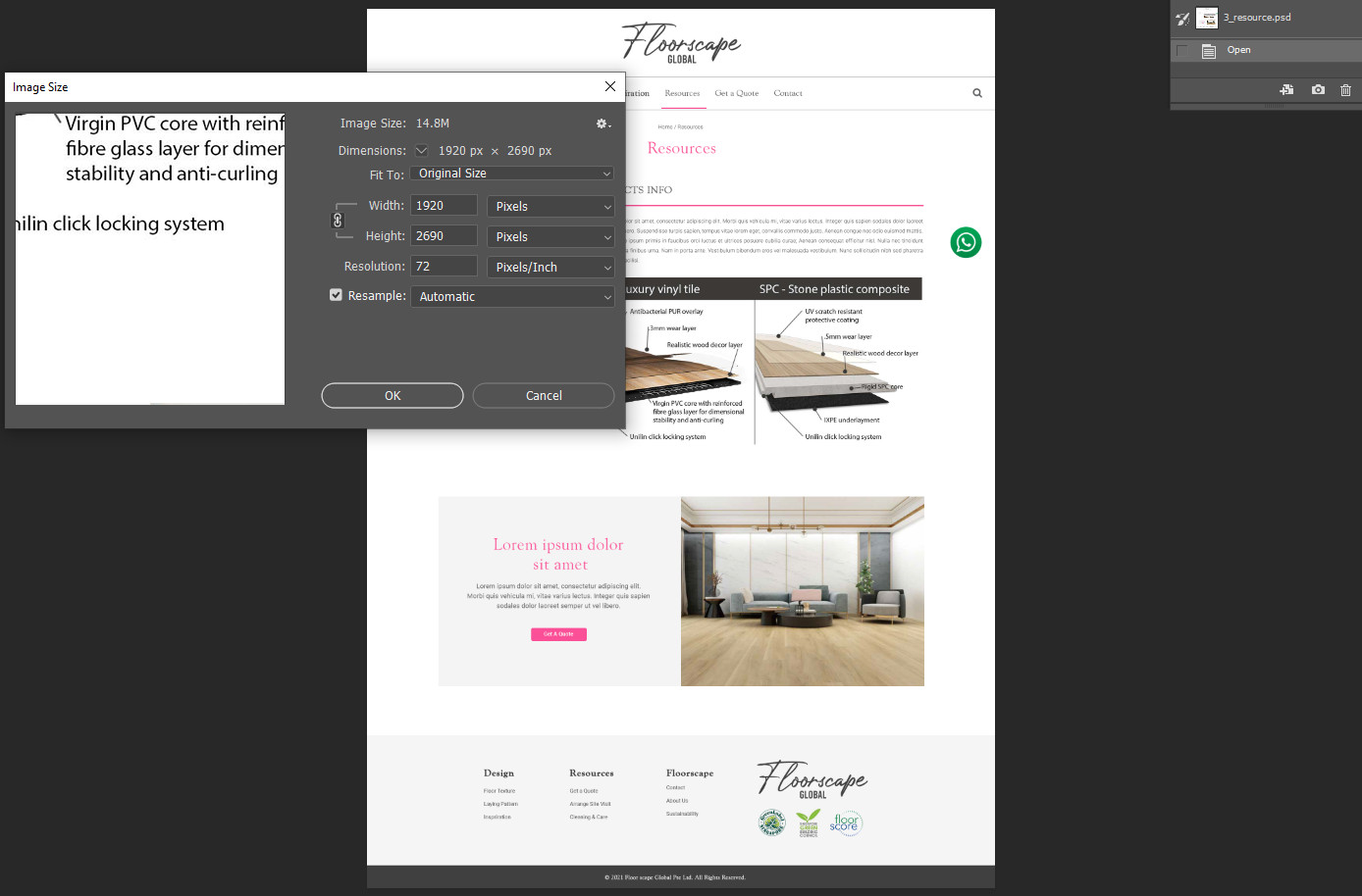 how can i resize image size layout in ai like phot... - Adobe Product ...