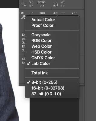 Solved: Make Color Sampler in LAB mode - Adobe Product Community - 12066478