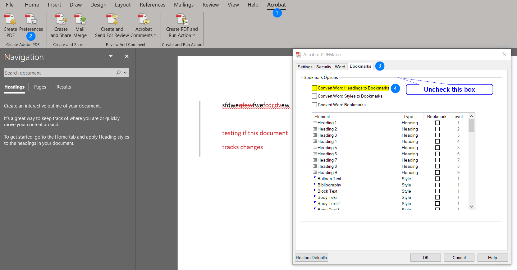 Adobe PDFMaker PDFs no longer show MS Word file's ... - Adobe Product ...