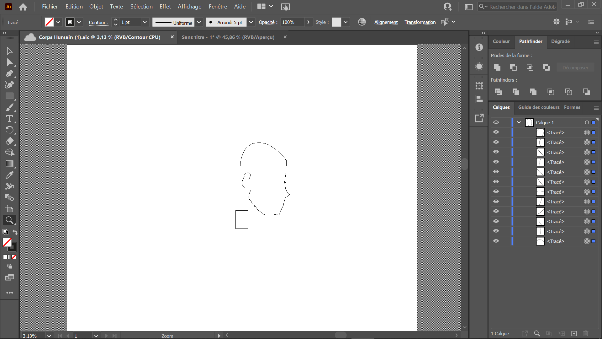 Problème illustrator tracé invisible points d'ancr... - Adobe Product ...