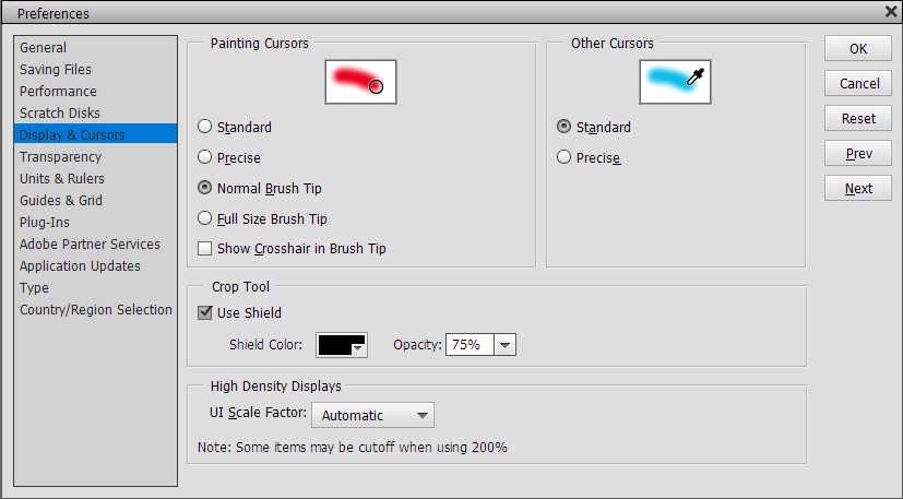 PSE cursor circle too light/thin - Adobe Community - 12071749