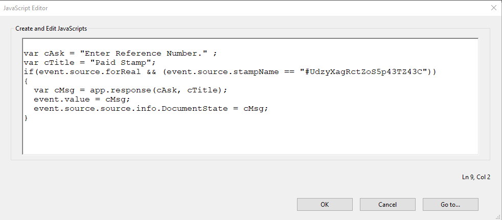 Solved: Creating Dynamic Stamp Error - Adobe Product Community - 12072430