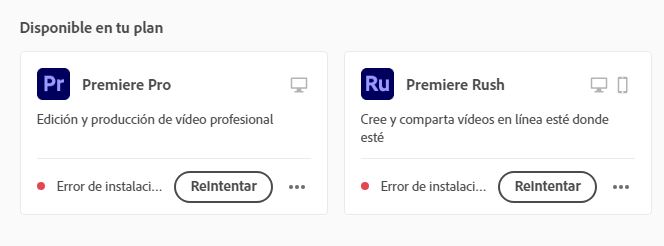 The Download of Premiere Pro via Creative Cloud is... - Adobe Community ...