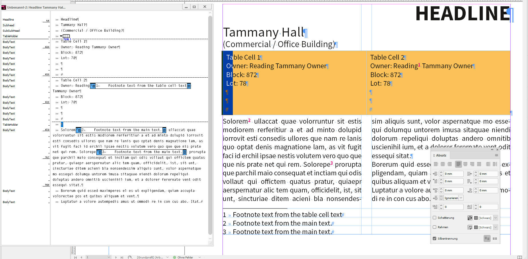 Indesign Footnotes / Column Structure - Adobe Product Community - 10744706