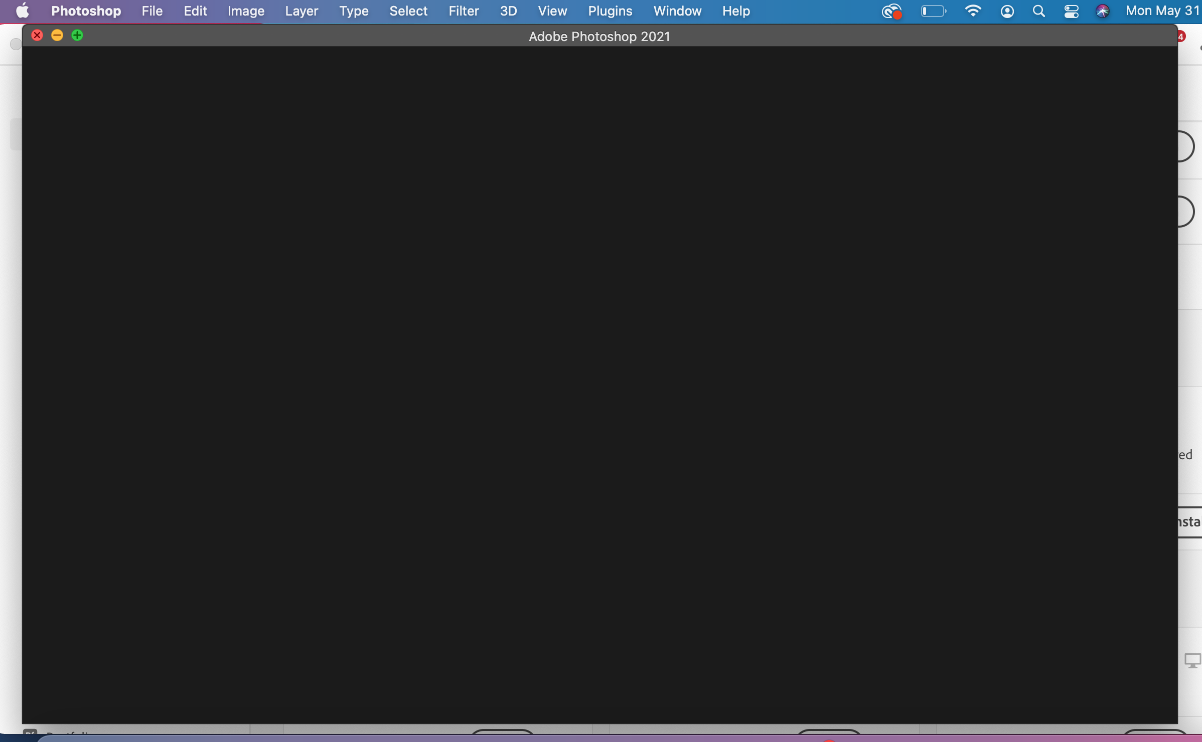 Photoshop Screen Completely Black - Adobe Community - 12080677