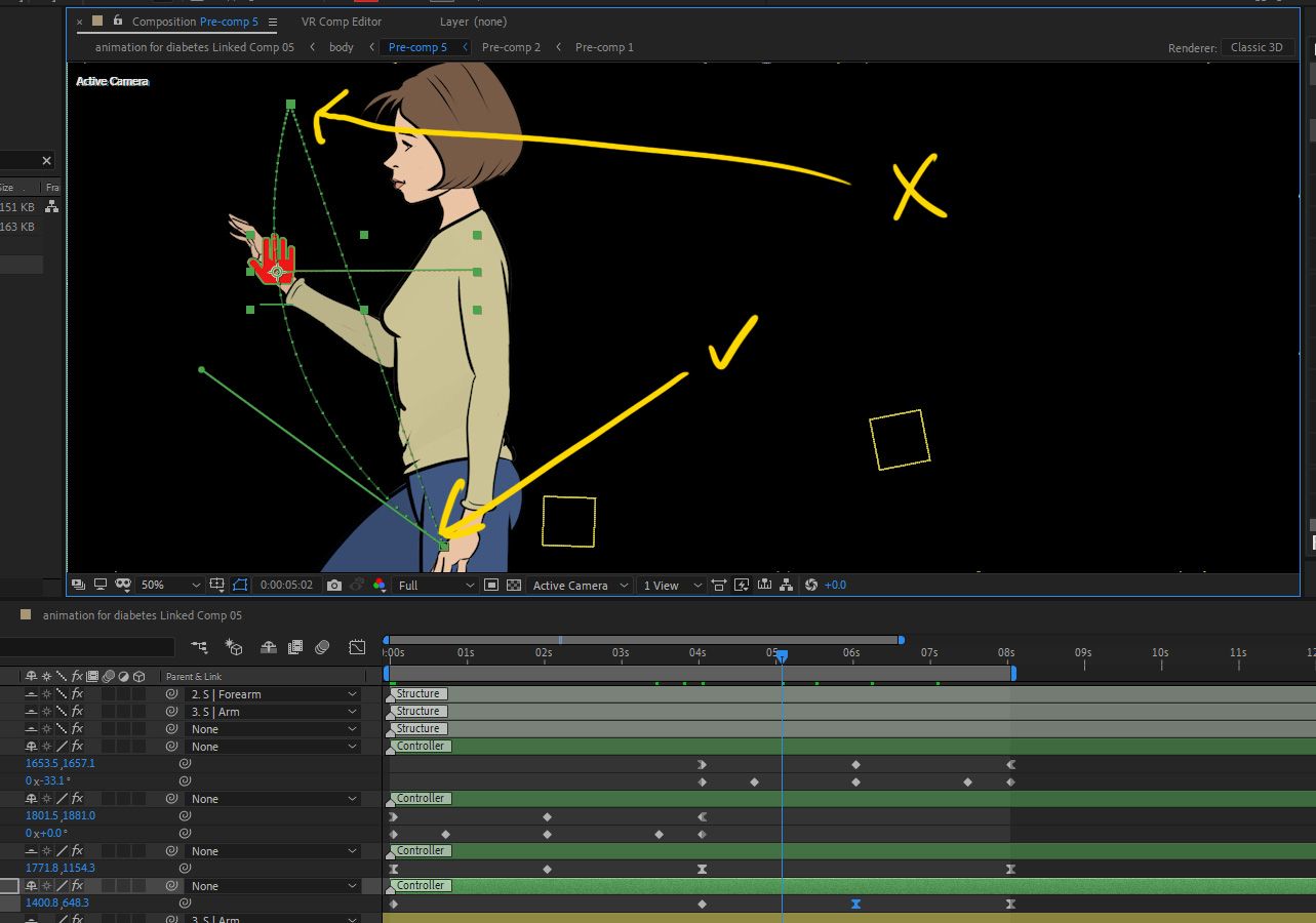 Solved: how to add handles to a keyframe to curve the move... - Adobe ...