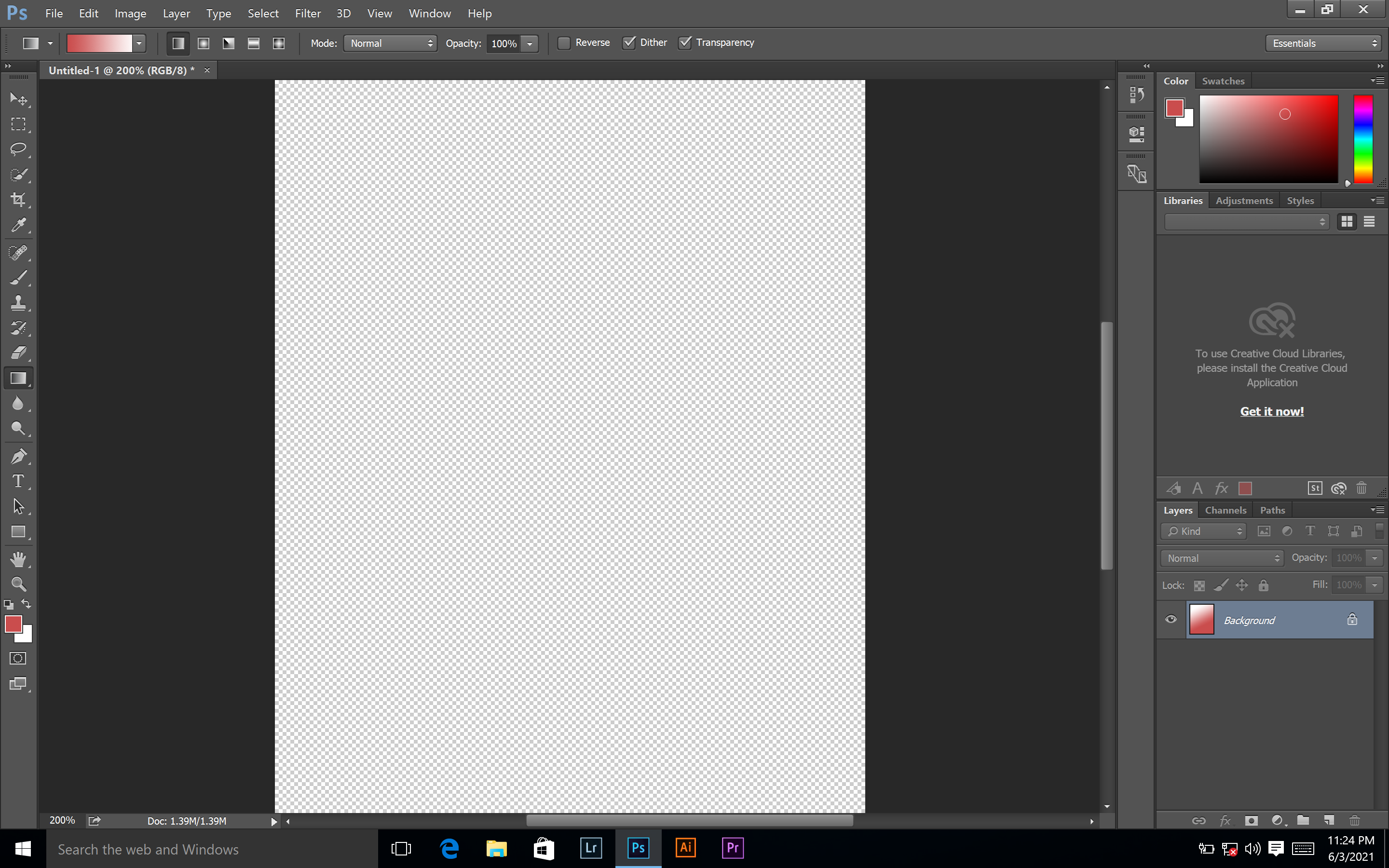 Issue in photoshop canvas - Adobe Community - 12088272