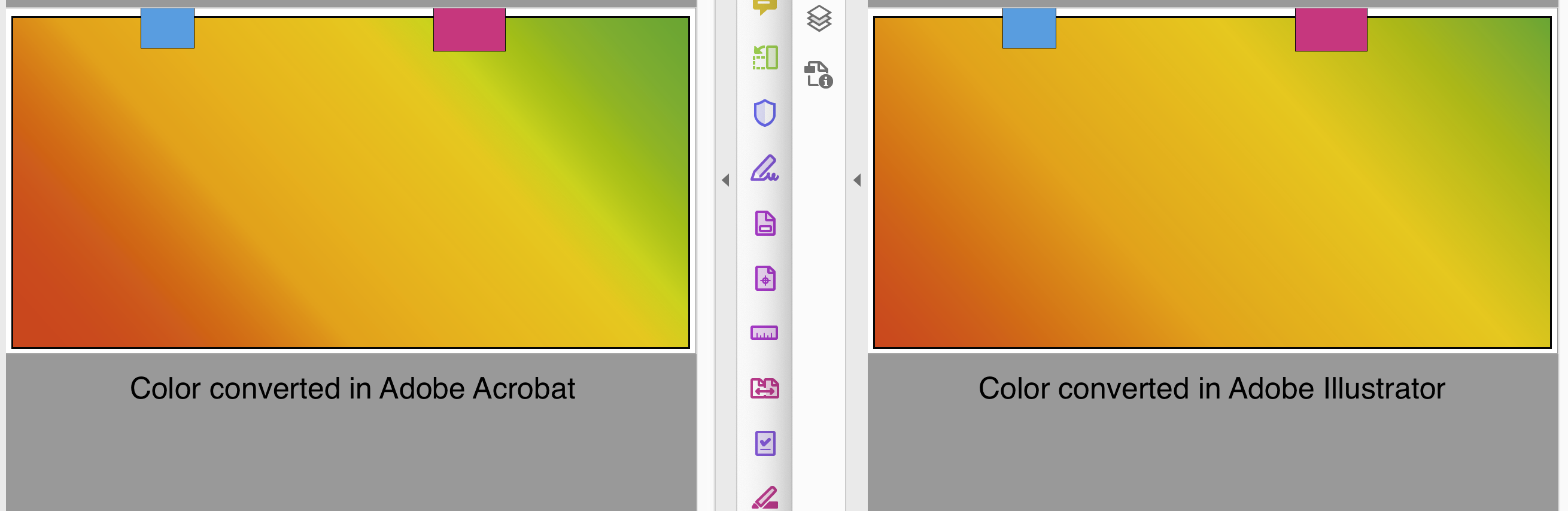 Color conversion in Illustrator/InDesign vs Acroba... - Adobe Community ...