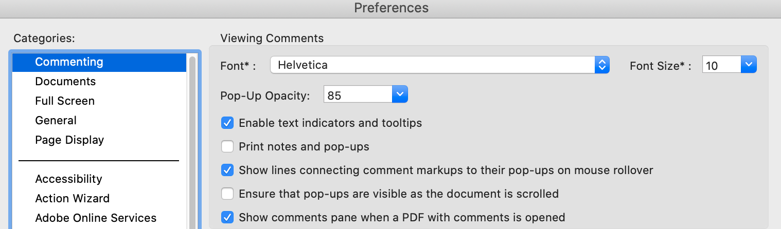Show Comments Pane when a PDF with comments is ope... - Adobe Product ...
