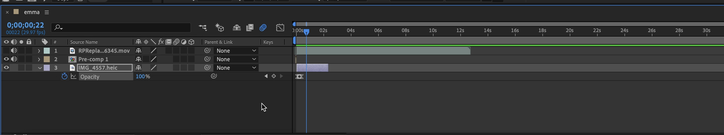 Solved: missing keyframes - Adobe Support Community - 12085504