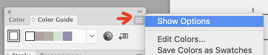 Color Guide not showing - Adobe Community - 12097604